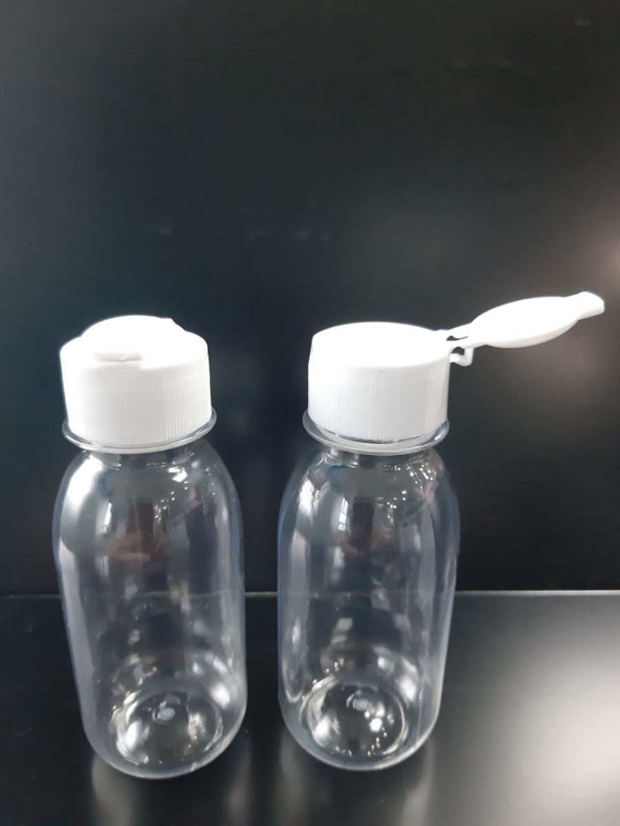 Chai nhựa PET 100ml (Nắp bật)