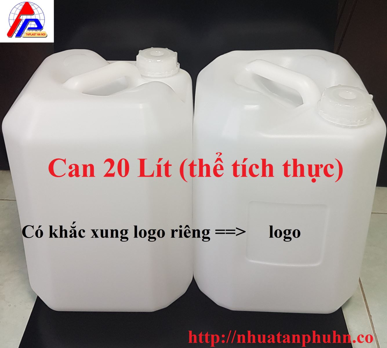 Can 20 Lít (Cồn - Chất tẩy rửa)